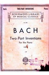 בוקספר ספרים יד שניה ומשומשים Bach Two Part Inventions for the Piano